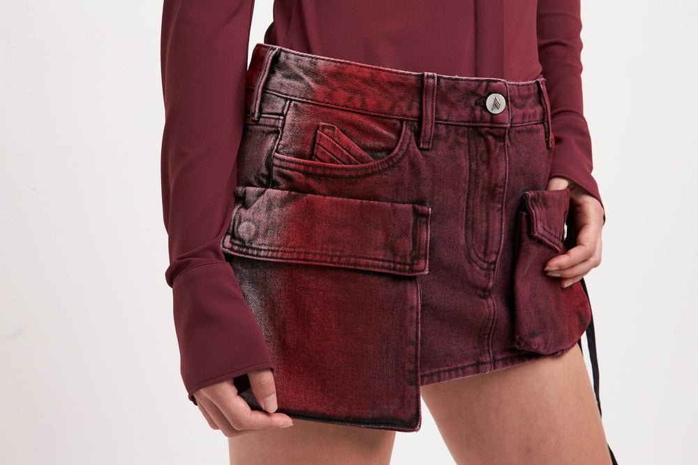 The Attico Fay Mini Skirt in Red – Antidote Fashion and Lifestyle
