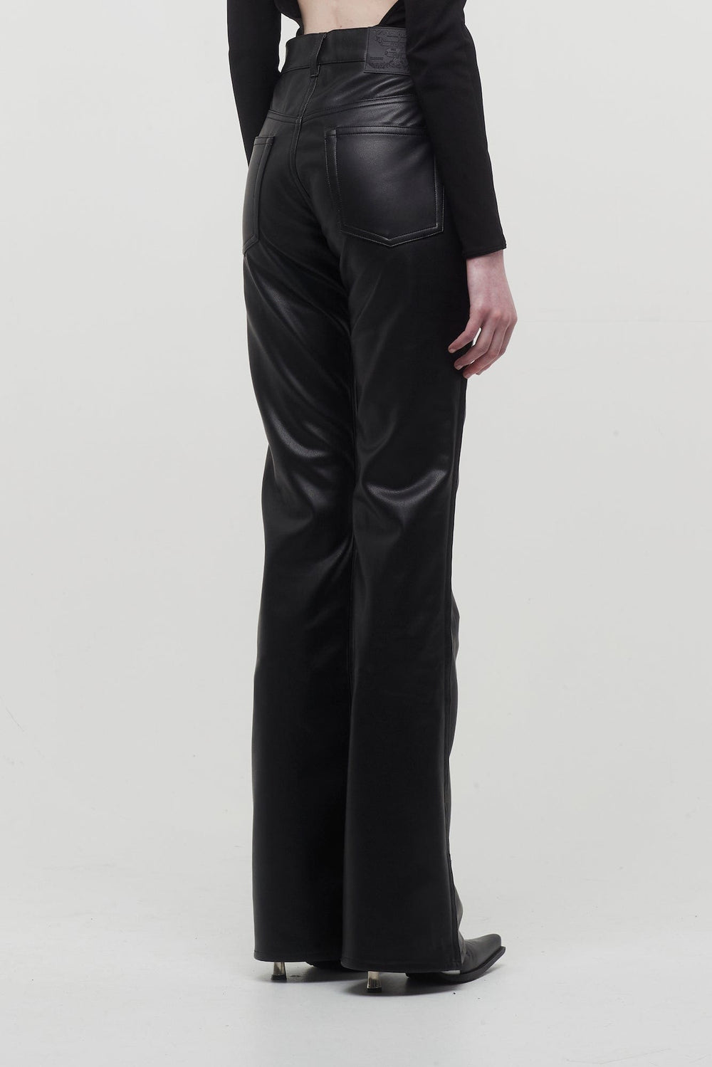 Y/Project Hook and Eye Slim Leather Pants – Antidote Fashion and Lifestyle